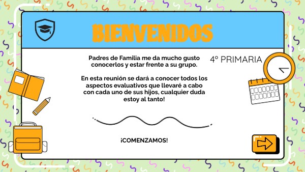 Presentación reunión familias | Genially