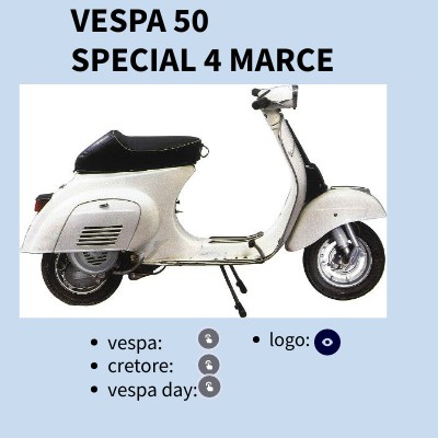 Vespa 50 special 4 marce