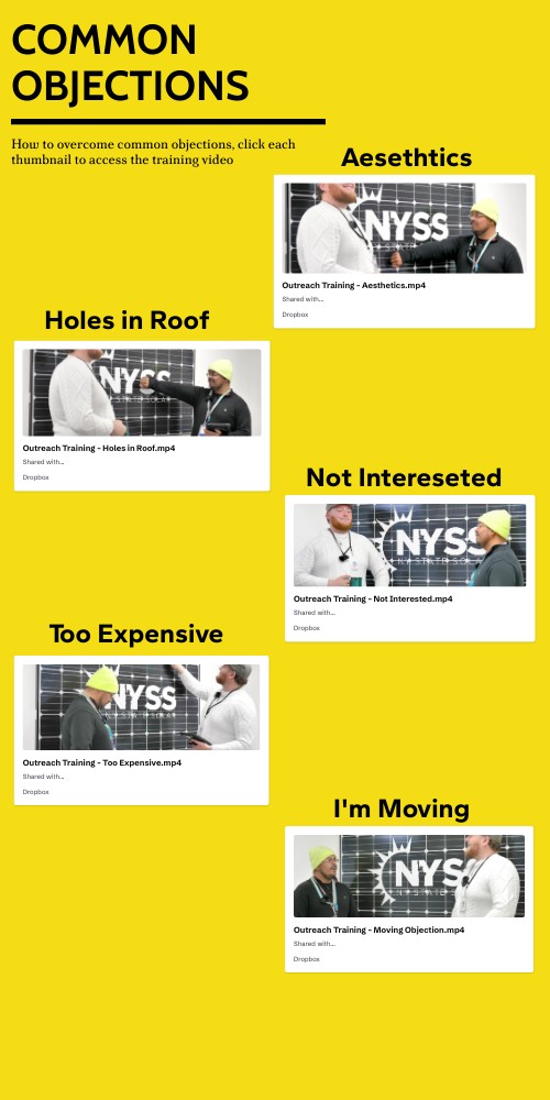 Common Objections | Genially