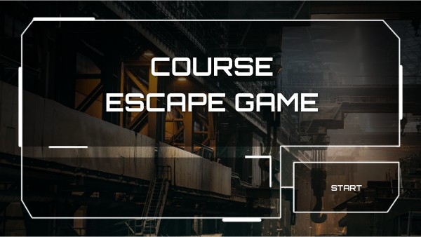 Course ESCAPE GAME | Genially