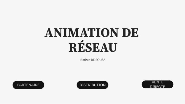 DIAPO E6 ANIMATION RÉSEAU