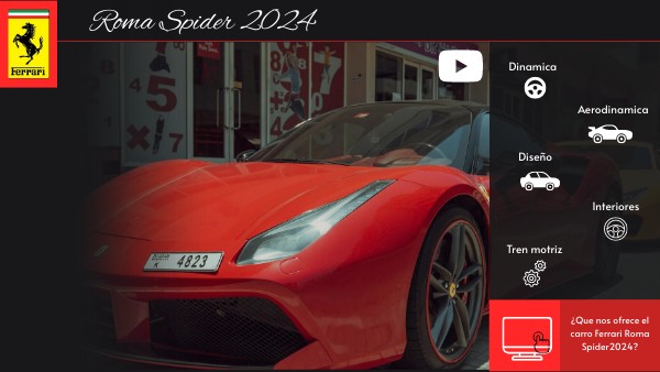 Ferrari Roma Spider 2024 | Genially