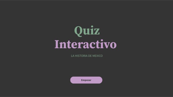 Quiz Interactivo básico | Genially