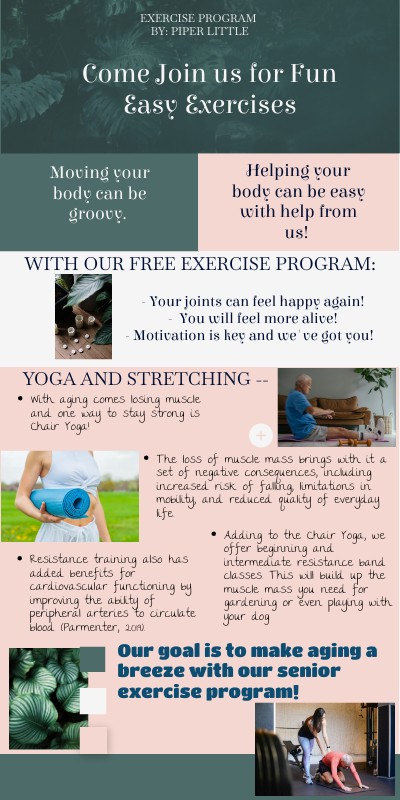 Exercise Program- Aging of Psych.