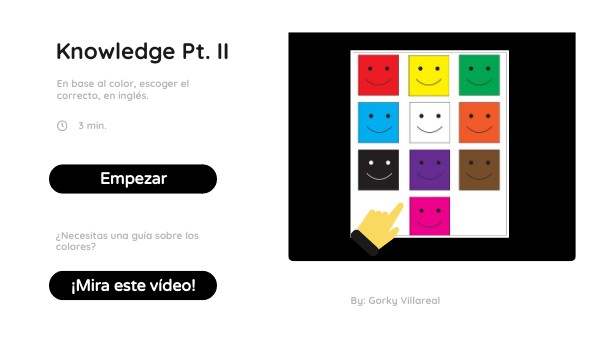 Knowledge PT. II (Colores)