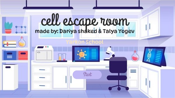 cell escape room | Genially