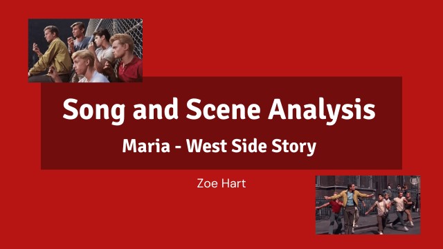 Song and Scene Analysis - Maria