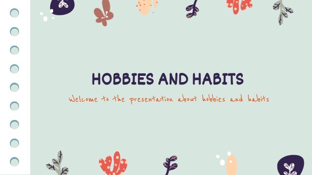 Hobbies and habits | Genially