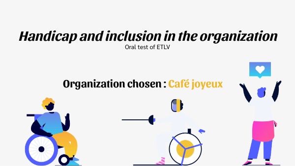 Handicap and inclusion in the organization