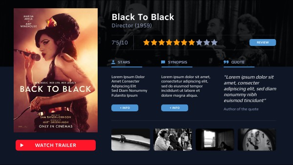 Back to black | Genially