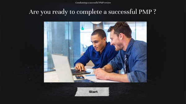 Lets' Conduct a PMP! | Genially