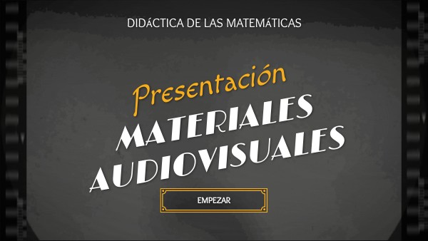 MATERIALES DIDÁCTICO AUDIOVISUALES | Genially