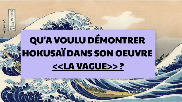 La Vague | Genially