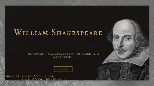 William Shakespeare | Genially