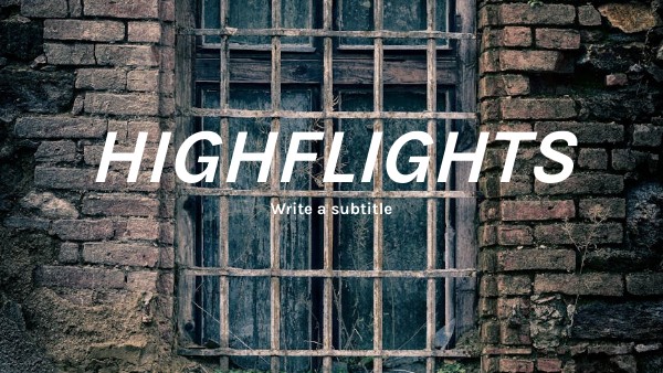 HIGH FLIGHTS PRESENTATION