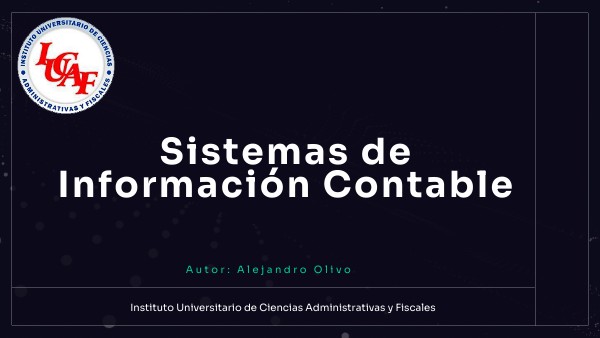 SCA- Sistemas de información contable | Genially