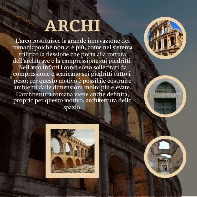 Archi, volte, archi di trionfo e circo