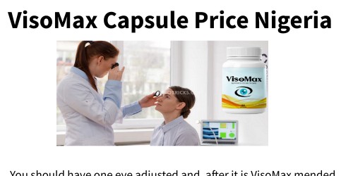 VisoMax Capsule Price Nigeria