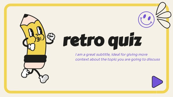 Retro Quiz