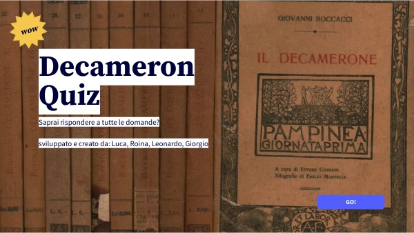 Decameron 3cmnB | Genially