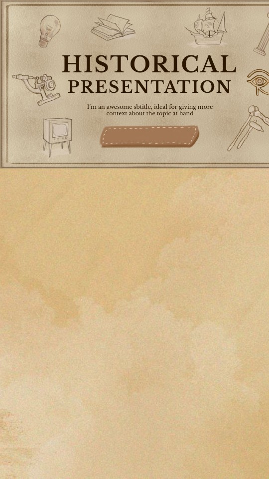 Présentation historique | Genially