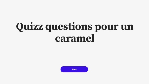 Quiz interactif basique