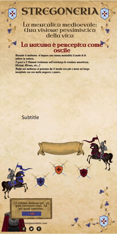 MEDIEVAL VERTICAL INFO | Genially