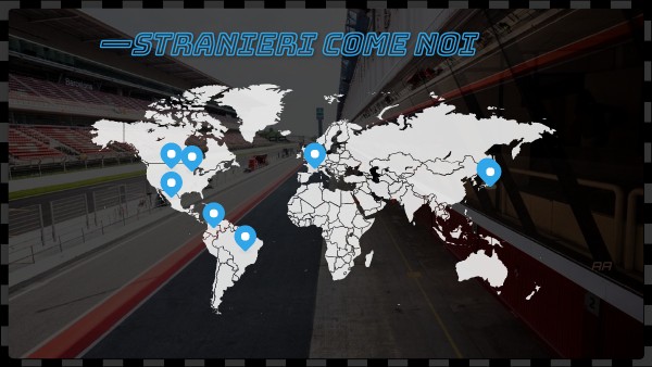 WORLD MAP RACETRACK