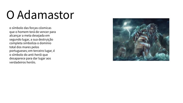 O Adamastor | Genially