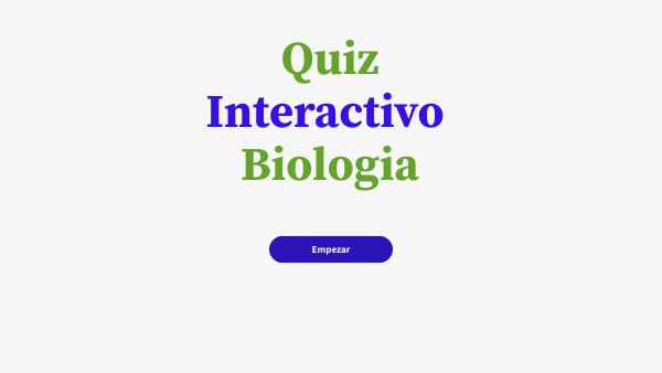Quiz Interactivo básico | Genially
