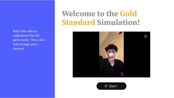 Gold Standard Simulation | Genially