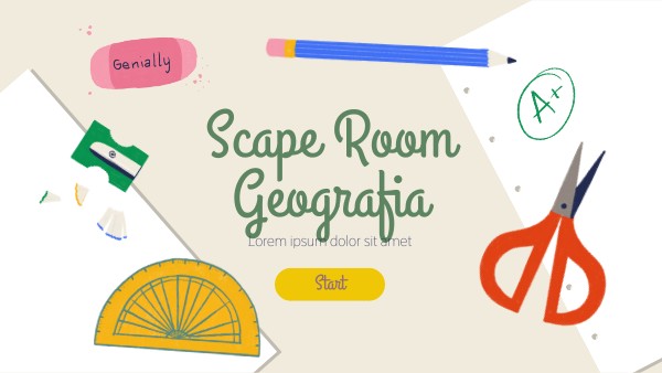 Escape Room Geografia | Genially