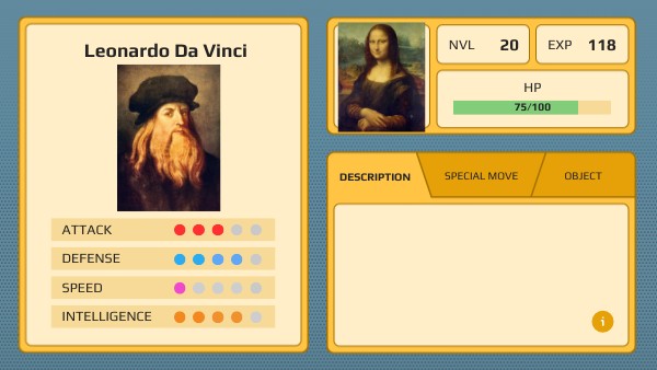 Copy - Pokemon CHARACTER SHEET | Genially