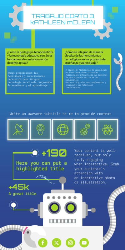 Infografia Robô | Genially