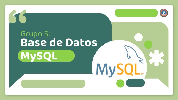 MySQL Grupo 5