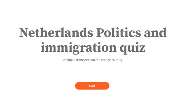 Netherland's quiz
