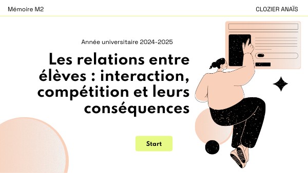 Les relations entre élèves | Genially