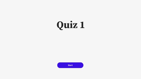 Quiz interactif 1