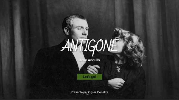 Lecture cursive Antigone | Genially