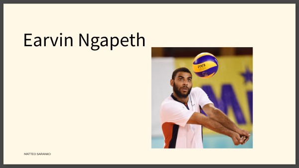 Presentation Earwin Ngapeth | Genially