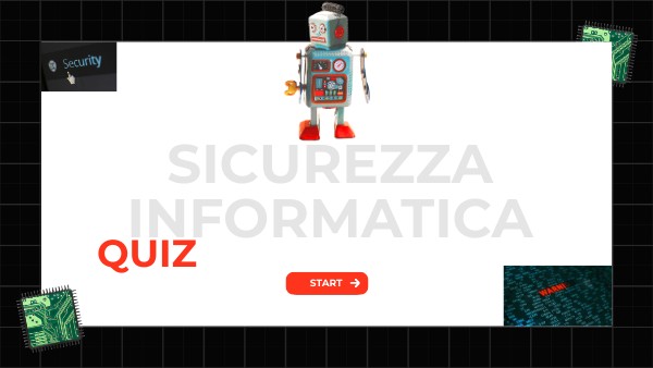 Troilo Antonio sicurezza informatica quiz
