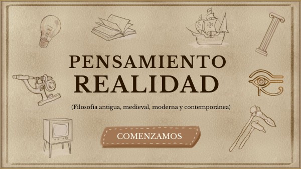 pensamiento y realidad