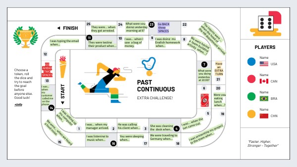 Past continuous tense | Genially