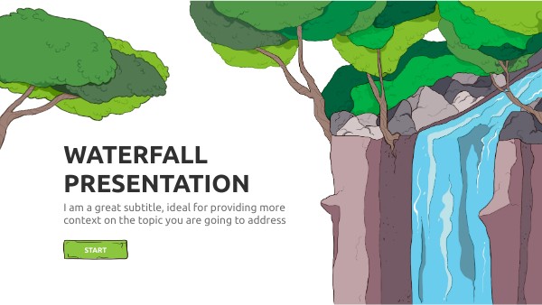 Waterfall Presentation | Genially