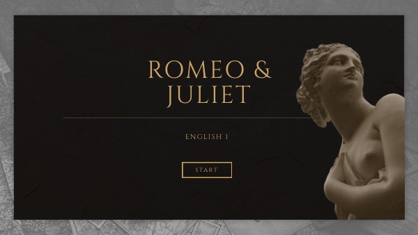 Romeo and Juliet Breakout | Genially