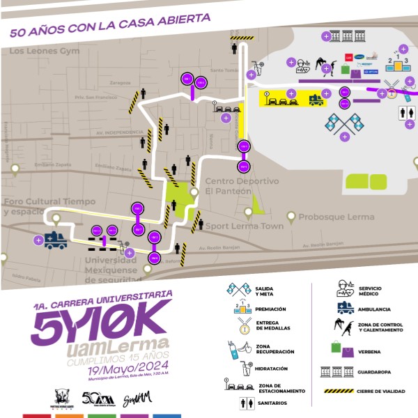 MAPA CARRERA UAM LERMA
