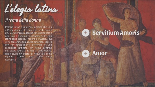 Donna nell'elegia latina