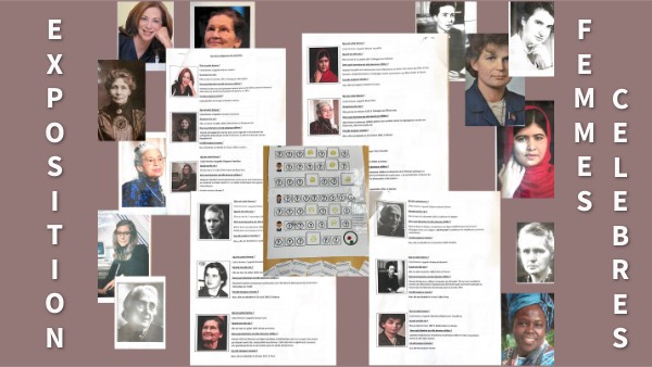 Expo Portrait femmes célèbres