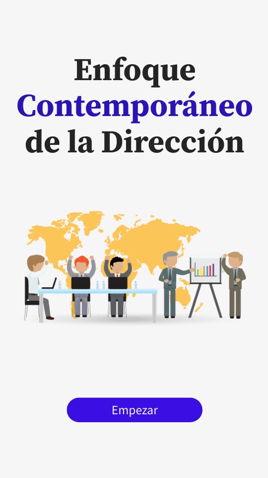 Enfoque contemporáneo de la dirección | Genially