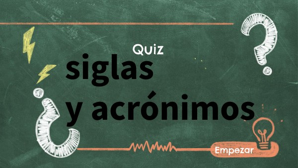 quiz siglas y acrónimos